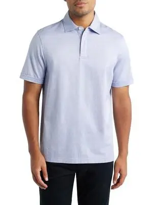 Bugatchi Mercerized Cotton Polo - Thistle