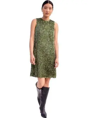 RO&ZO Sequin Shift Dress - Green