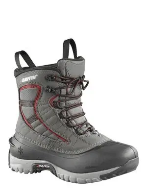 BAFFIN Sage Water-Resistant Snow Boots Grey/sangria