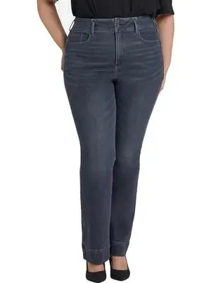 NYDJ Barbara Hollywood Bootcut Jeans - Graphite Hill