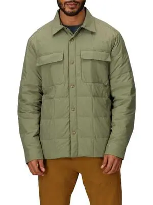 MARMOT Ares 700 Fill Power Down Shacket - Olive Grove