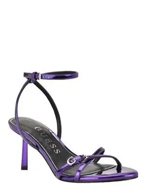 Guess Connee Ankle Strap Sandal - Purple
