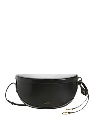 Alaïa Hip East West Crossbody Bag - Noir