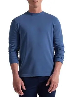 Bugatchi Orion Ottoman Long Sleeve T-shirt Cobalt