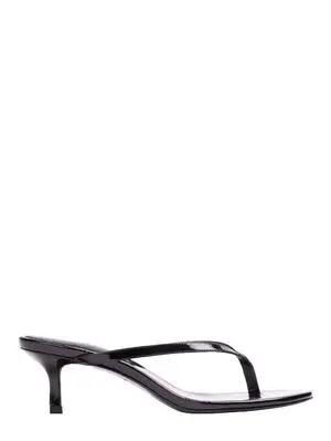 BLACK SUEDE STUDIO Tash 50 Patent Sandal Black Patent