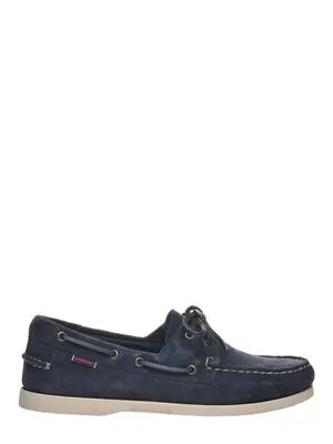 SEBAGO Portland Roughout Boat Shoes - Blue Navy