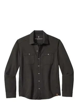 Tommy Bahama Ben & Terry Shirt Jacket Coal