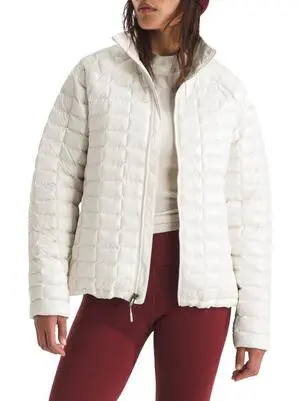 The North Face Thermoball Quilted Jacket - White Dune