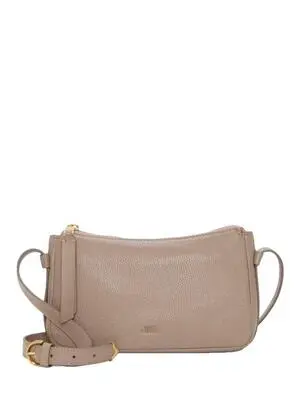 Vince Camuto Noemi Leather Crossbody Bag - Dkbeige 01