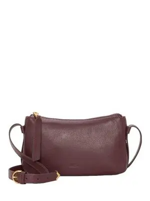 Vince Camuto Noemi Leather Crossbody Bag - Red Clay