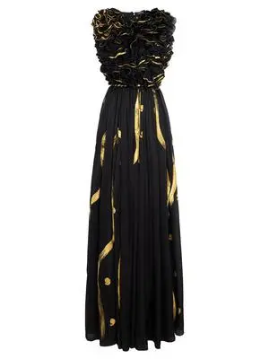 Ulla Johnson Byzantine Ruffled Gown - Multi