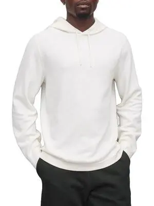 Reigning Champ Lightweight Waffle Stitch Hoodie - Championship White