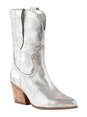 Seychelles Line Dance Western Boot - Pewter