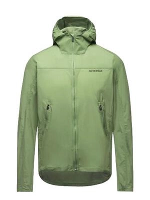 GOREWEAR Fernflow Hooded Windbreaker Engine Green