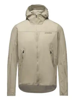 GOREWEAR Fernflow Hooded Windbreaker Tech Beige