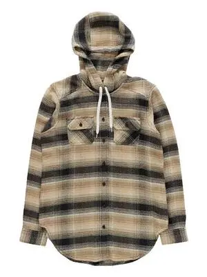 KAVU Jess Hooded Shirt - Brushwood