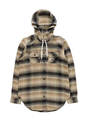 KAVU Jess Hooded Shirt - Brushwood
