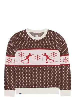 KAVU Hillrose Crew Neck Sweater Slopeslide
