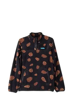 KAVU Cavanaugh Fleece Jacket - Pine Cones
