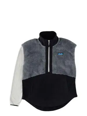 KAVU Timber Lane Fleece Pullover - Shadow Block