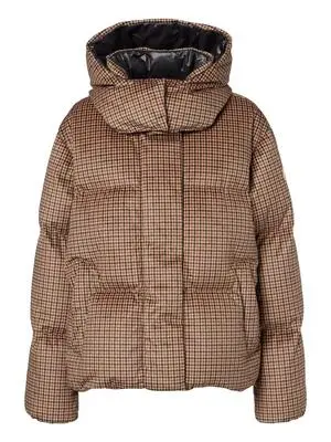 MONCLER Quierzy Houndstooth Down Jacket