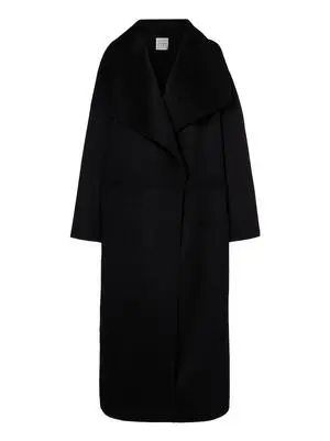 TOTÊME Wool And Cashmere Coat - Black