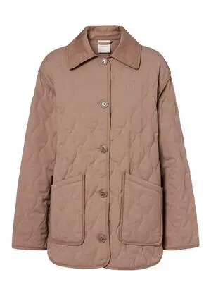 Varley Wilson Quilted Jacket - Beige
