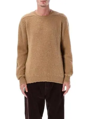 Howlin' Shaggy Bear Wool Crewneck Sweater - Desert Cream