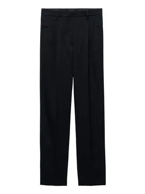Prada Wool Trousers - Black