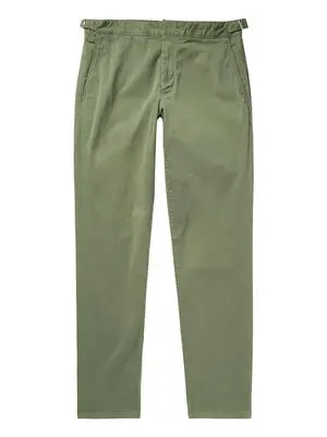 Orlebar Brown Fallon Slim-fit Trousers - Green