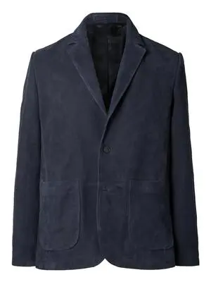 Mr P. Suede Blazer - Blue