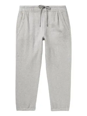 JAMES PERSE Cozy Tapered Cotton-blend Jersey Sweatpants - Gray