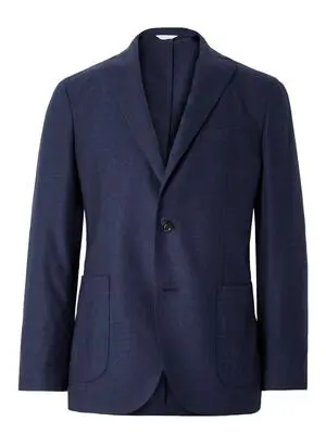 Boglioli Virgin Wool Suit Jacket - Blue