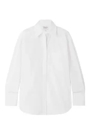 TWP Cotton-poplin Shirt - White