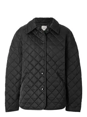 TOTEME Quilted Recycled-shell Jacket - Black