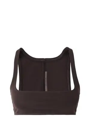 Rick Owens Stretch-jersey Bralette - Brown