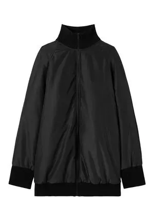 Norma Kamali Oversized Padded Bomber Jacket - Black