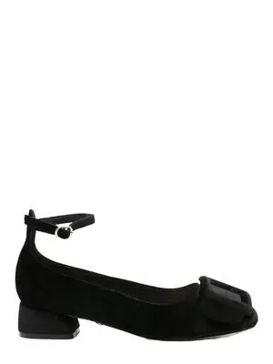 TWENTY FOURHAITCH Buckle Pumps - Black