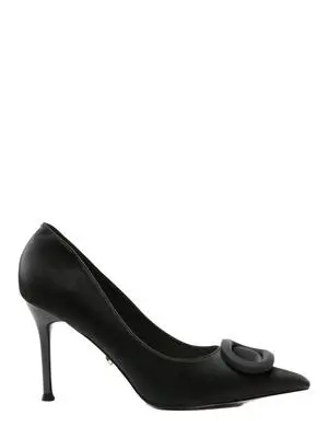 TWENTY FOURHAITCH Buckle-detail Pointed Pumps - Black