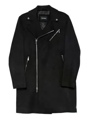 Karl Lagerfeld Biker Zip-up Jacket - Black
