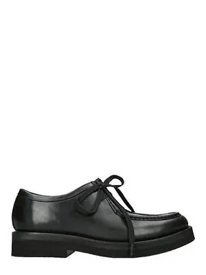 Grenson Clarkson Leather Derby Shoes - Black