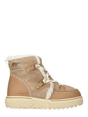 Sorel Ona Ave Suede Alpine Boots - Tan Comb