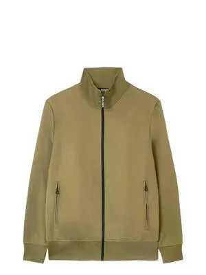 Palm Angels Zip-fastening High-neck Sweatshirt - Green
