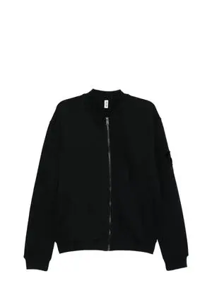 Moschino Zip-up Sweatshirt - Black