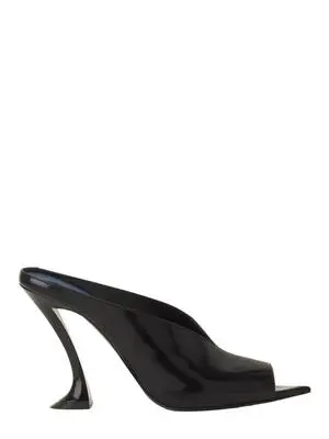 LANVIN Sculpted-heel Sandals - Black