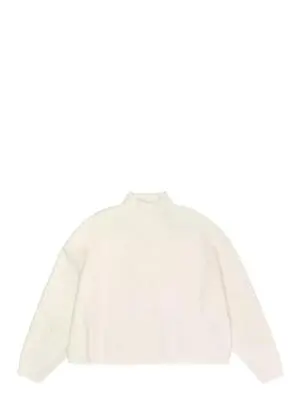 Bimba Y Lola Funnel-neck Sweater - White
