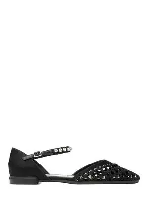 JIMMY CHOO Dila Ballet Flats - Black