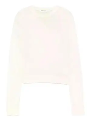JIL SANDER Cropped Top - Neutrals
