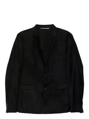 KRIS VAN ASSCHE Micro Polka-dot Blazer - Black