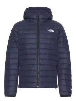 The North Face Down Hooded Jacket - Summit Navy